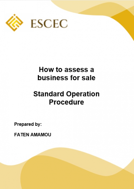 How to Assess a Business for Sale – Standard Operating Procedure